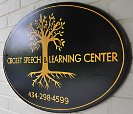 front-sign | Crozet Speech and Learning Center